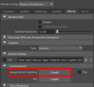 How to Adjust ProRender’s Image Based Lighting (IBL) in Maya - Render ...