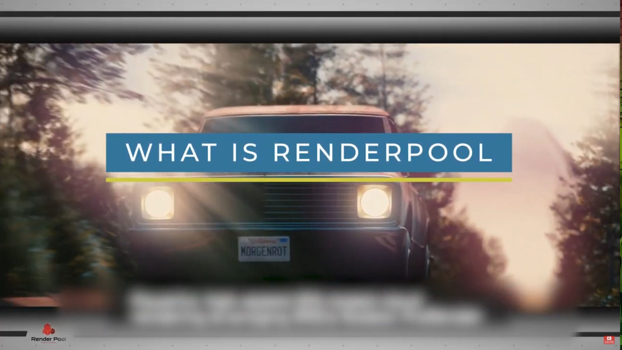Render Pool-Cloud-based GPU rendering